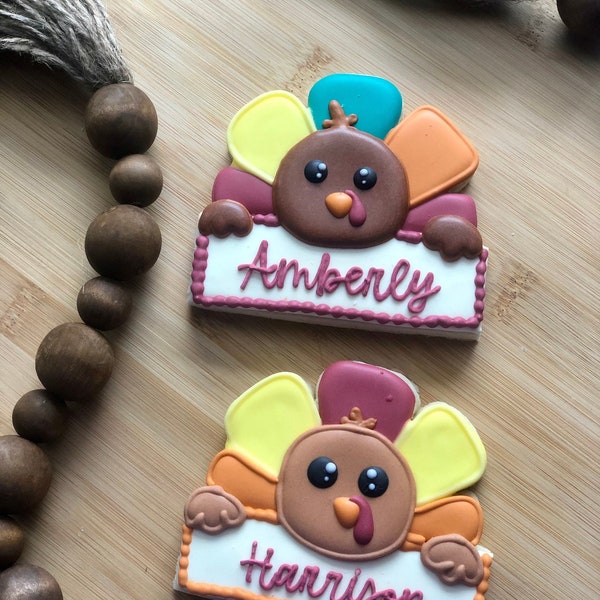 Place Card Cookies - Etsy