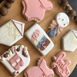 Boho Baby Shower Sugar Cookies - Etsy