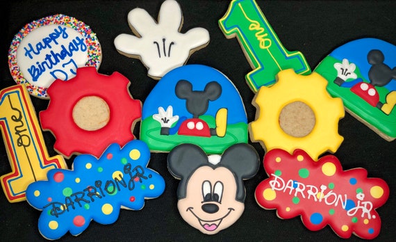Mickey Mouse Clubhouse Cookies
