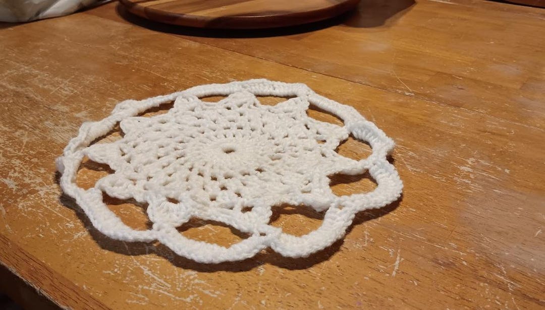 Giant Doily Centerpiece - Etsy