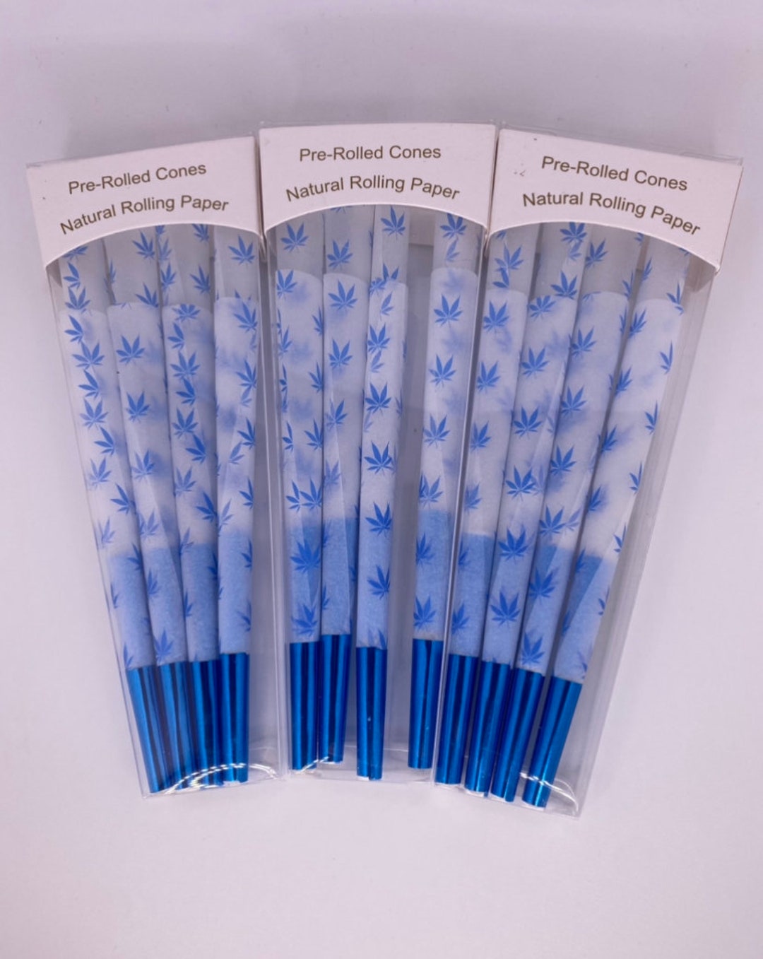 Blue Leaf Pre Rolled Cones 8 Pack Rolling Cones Buy 2 Get 1 - Etsy