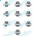 Split Monogram Svg/dxf/png/pdf, Alphabet Cut Files, Digital Download ...