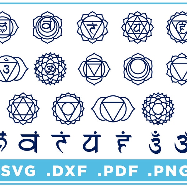 Chakra Svg - Etsy