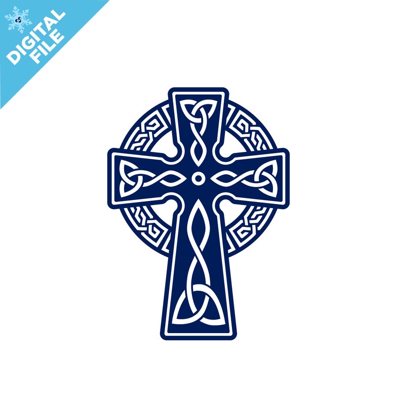 Celtic Knot Cross Set of 25 Svg/dxf/png/pdf, Cut Files, Digital ...