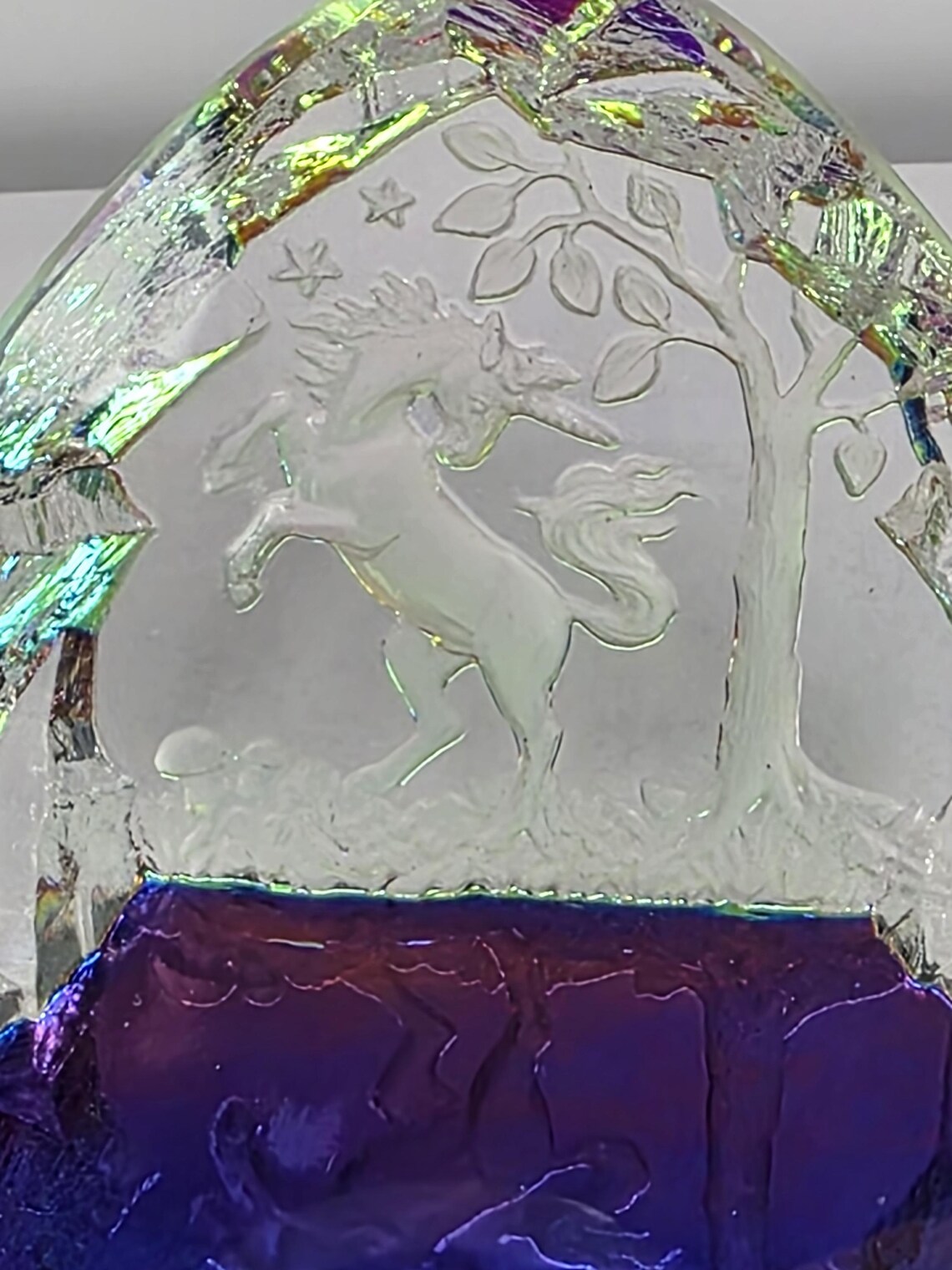 Beautiful 65 X 43mm Unicorn Paperweight With Felt Bottom - Etsy