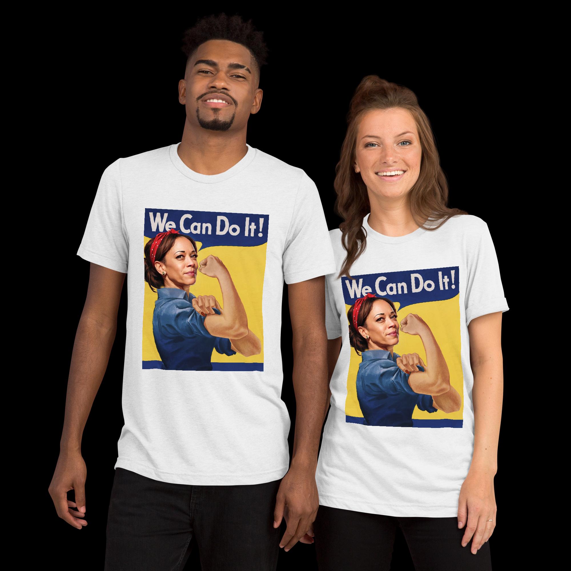 Kamala Harris as Rosie the Riveter Short Sleeve T-shirt - Etsy