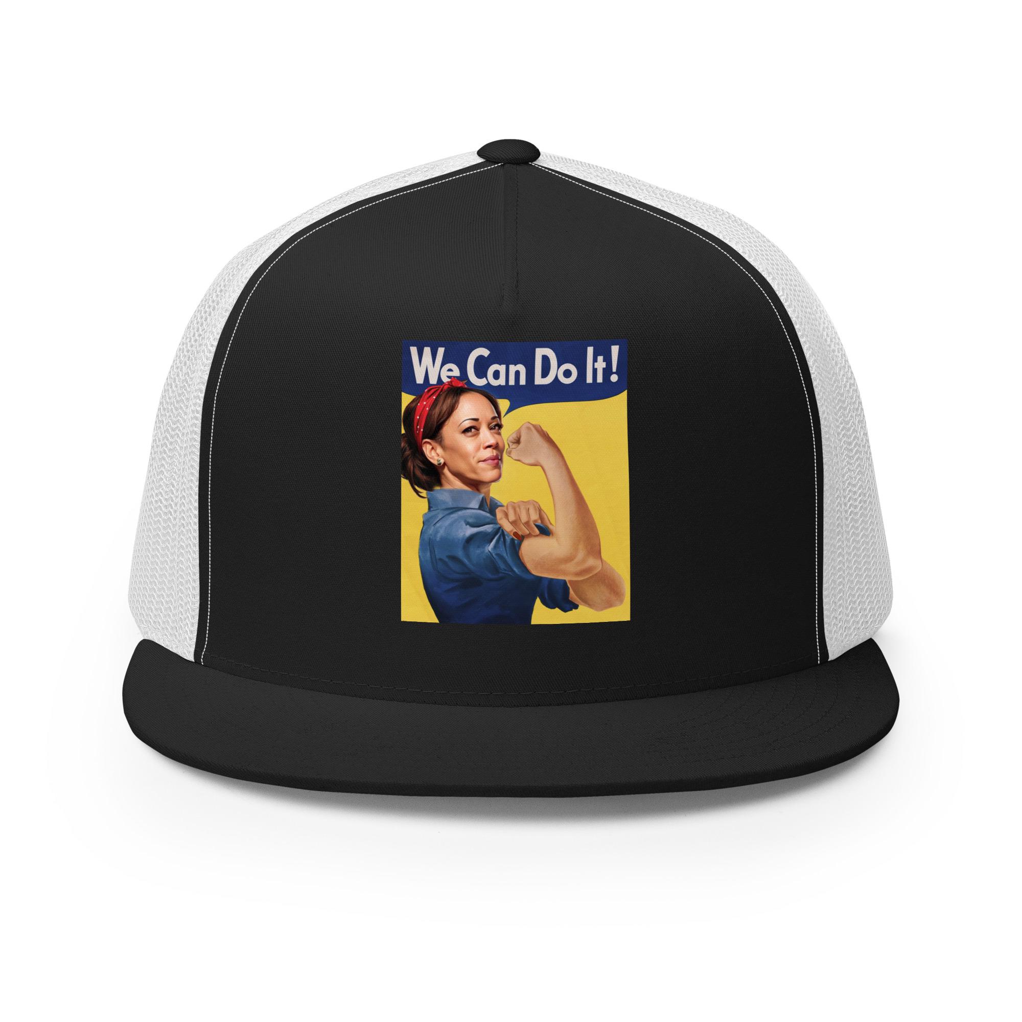Kamala Harris as Rosie the Riveter Trucker Cap - Etsy