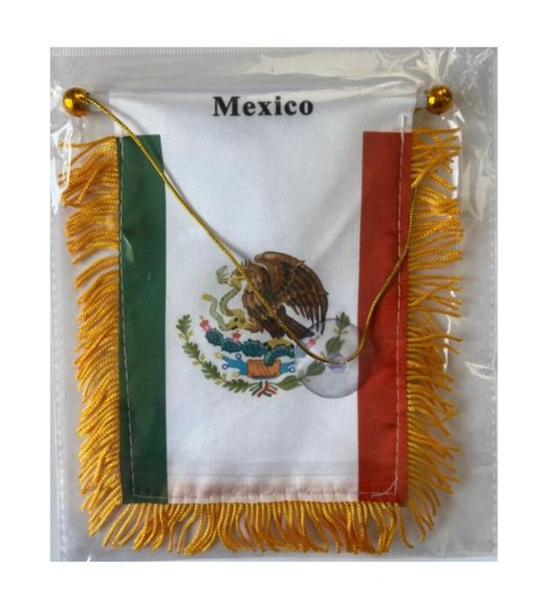 Mexican Flag Window Hanging Mini Banner - Etsy