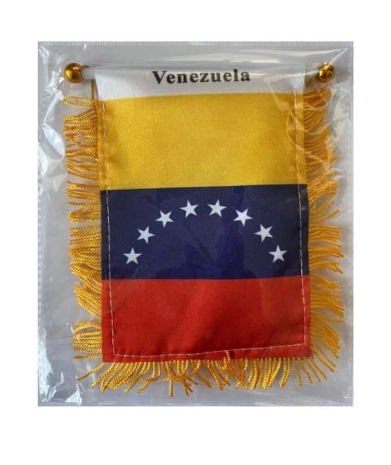 Venezuelan Flag Window Hanging Mini Banner - Etsy