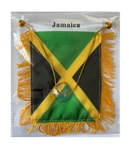 Jamaican Flag Window Hanging Mini Banner - Etsy