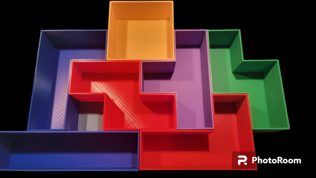Tetris Storage Boxes Etsy