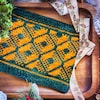 Movie Night Overlay Mosaic Crochet PATTERN ONLY, Movie Throw, Popcorn ...