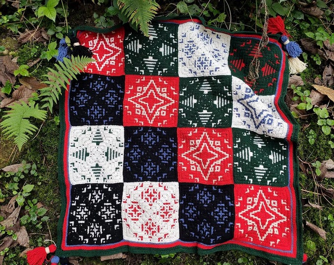 Winterwonderland, Crochet Pattern for Overlay Mosaic and Interlocking ...