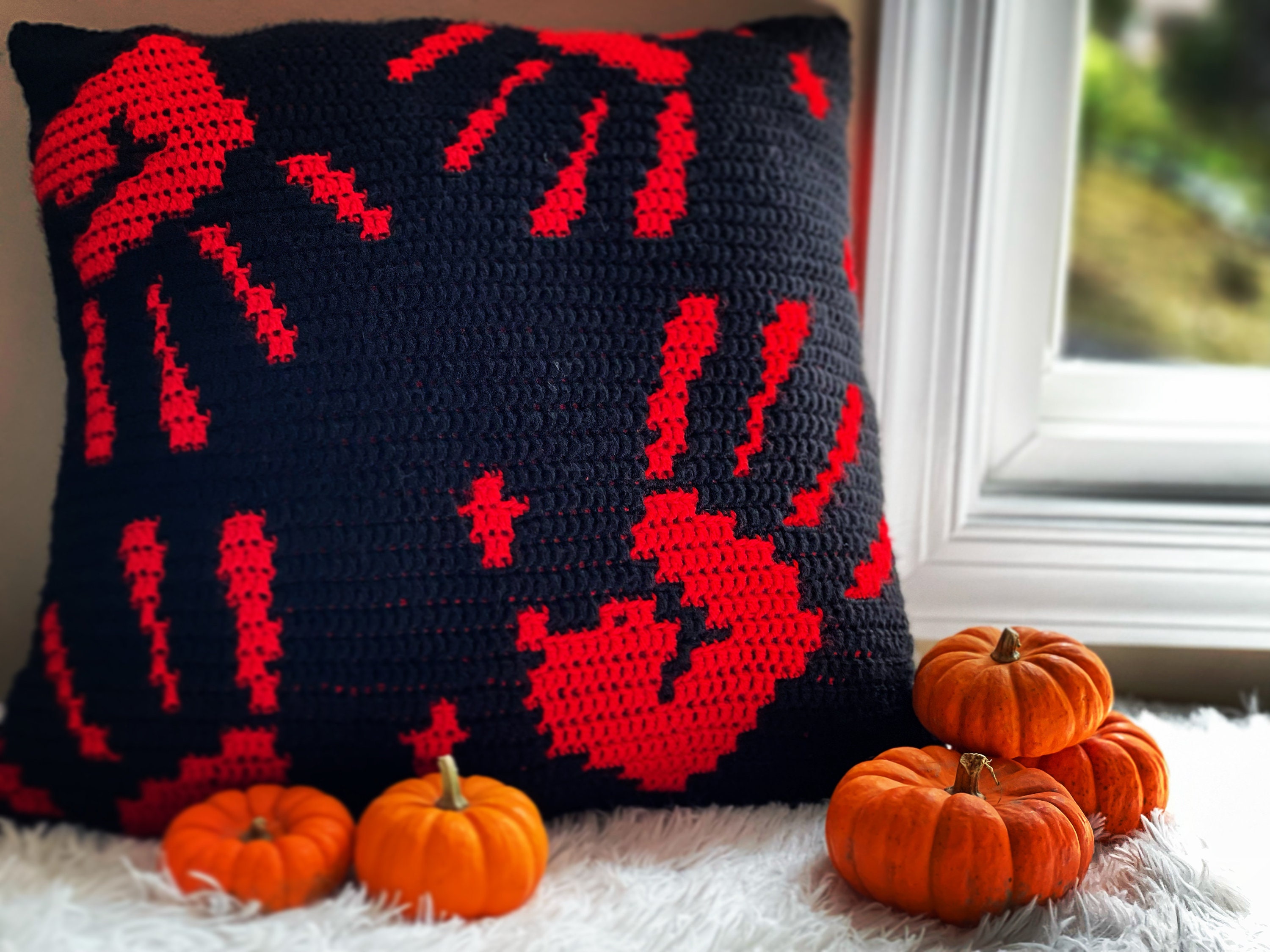 Out of Hand Mosaic Crochet Handprint Blanket Pattern: Beginner Friendly ...