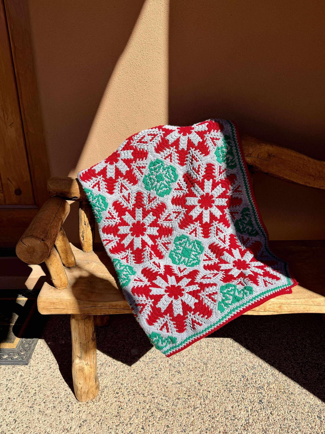 Winter Octagonal Overlay Mosaic Crochet Pattern - Etsy