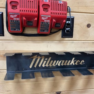 Milwaukee M18 - Power Tool / Battery Holder / Organizer / Rack / Hanger ...