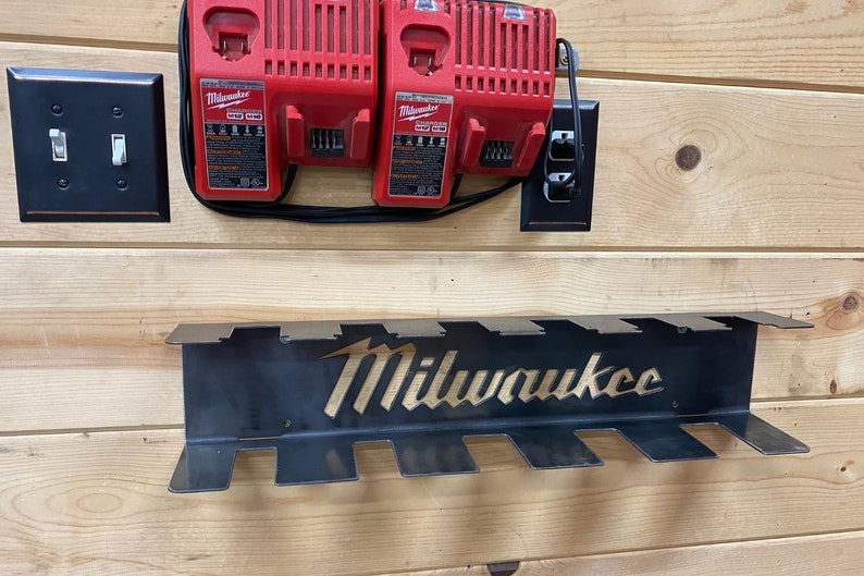 Milwaukee M18 Power Tool / Battery Holder / Organizer / Rack - Etsy