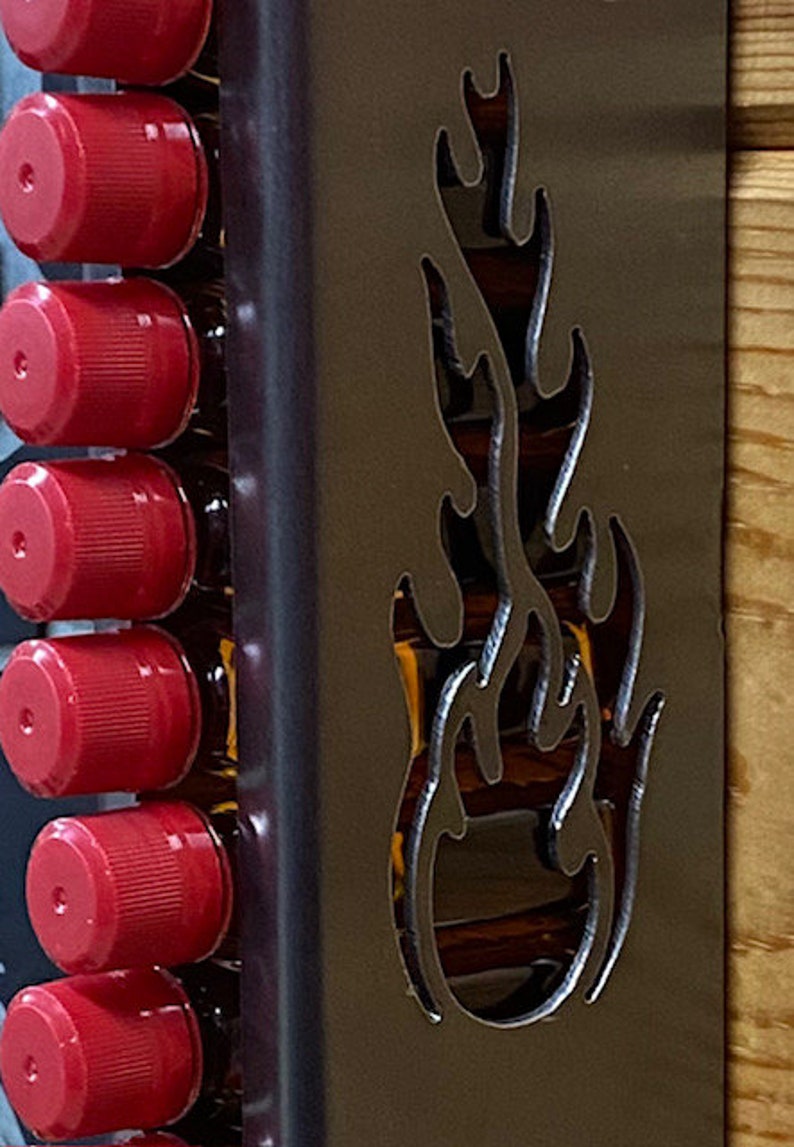Fireball Whiskey Mini Bottle Shot Holder - Etsy