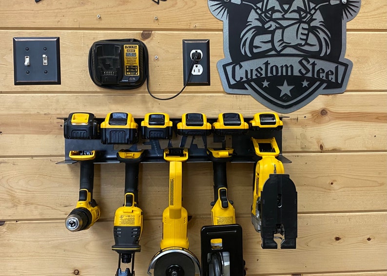 Dewalt 20v Power Tool / Battery Holder / Organizer / Rack / - Etsy