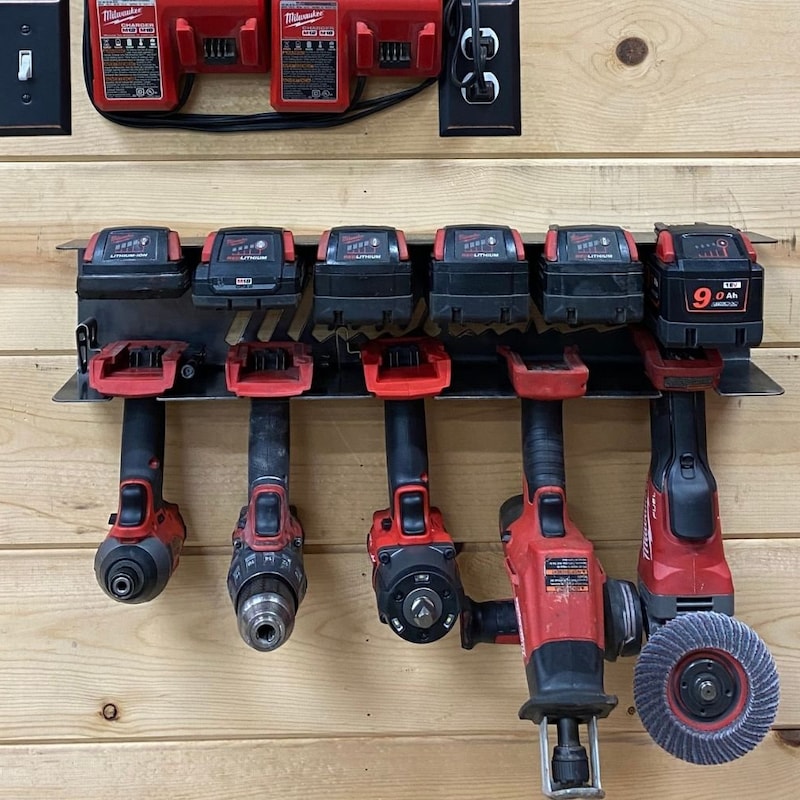 Power Tool Rack for Garage - Etsy