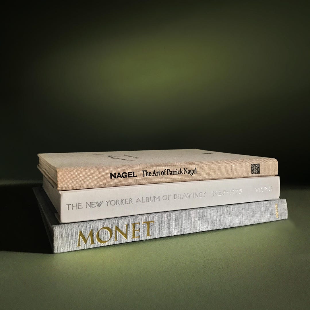 Decorative Coffee Table Oversized Books Curated Like New Large Size ...