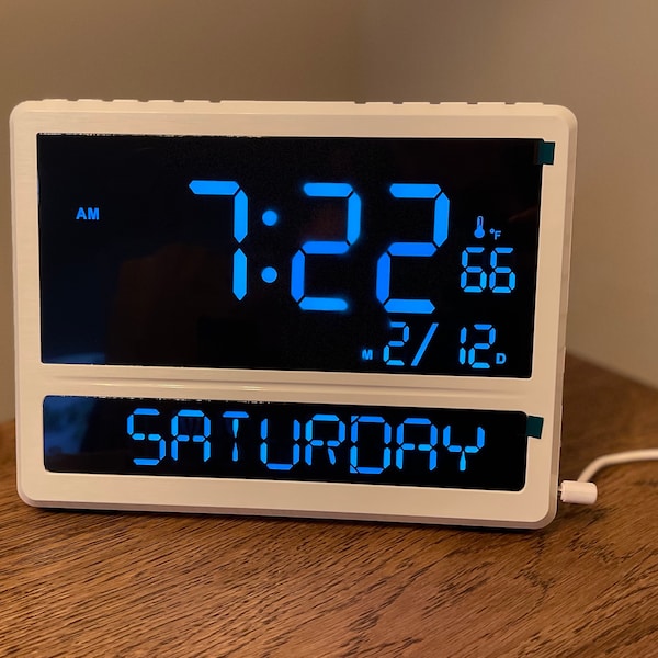 Digital Clock - Etsy