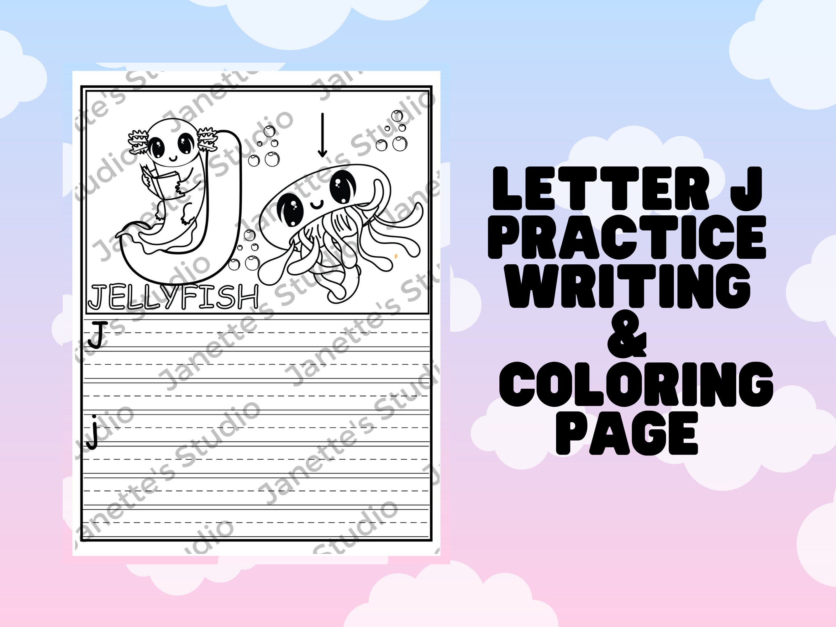 Writing Paper Coloring Pages