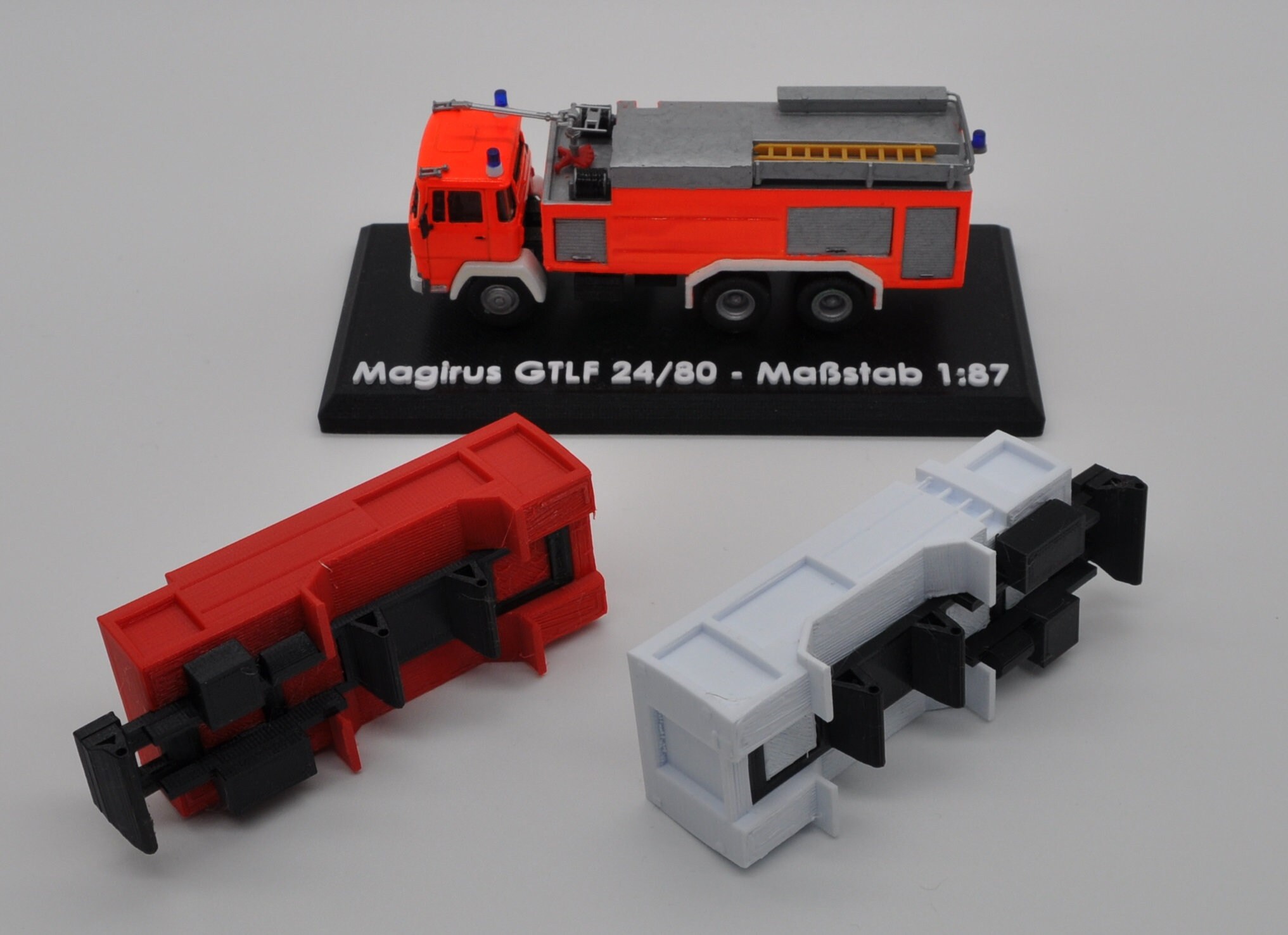 GTLF 24/80 Magirus 1:87 Large Tank Firefighting Vehicle Fire Brigade H0 ...