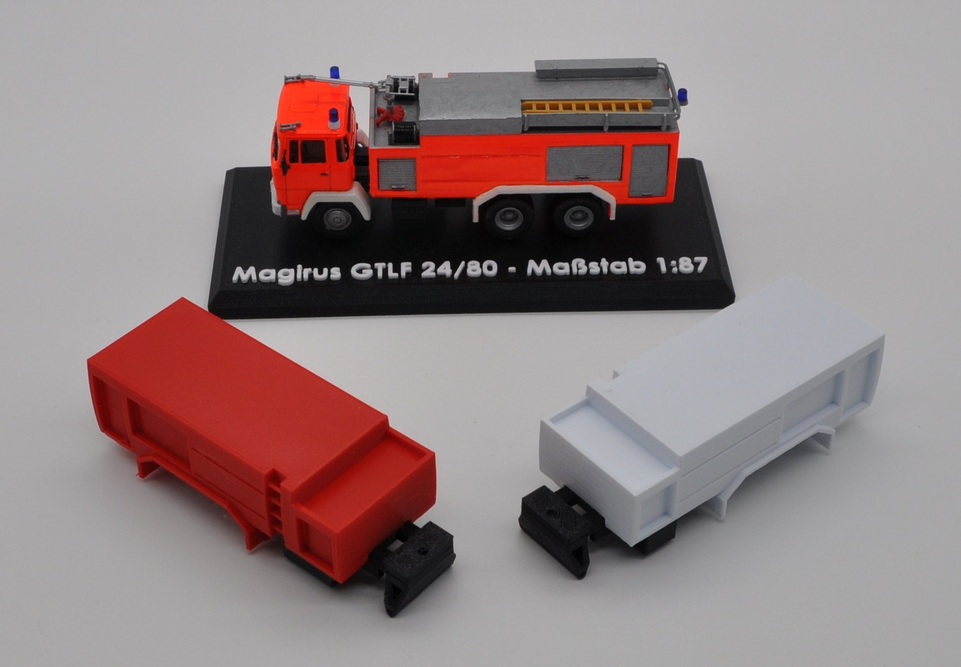 GTLF 24/80 Magirus 1:87 Large Tank Firefighting Vehicle Fire Brigade H0 ...