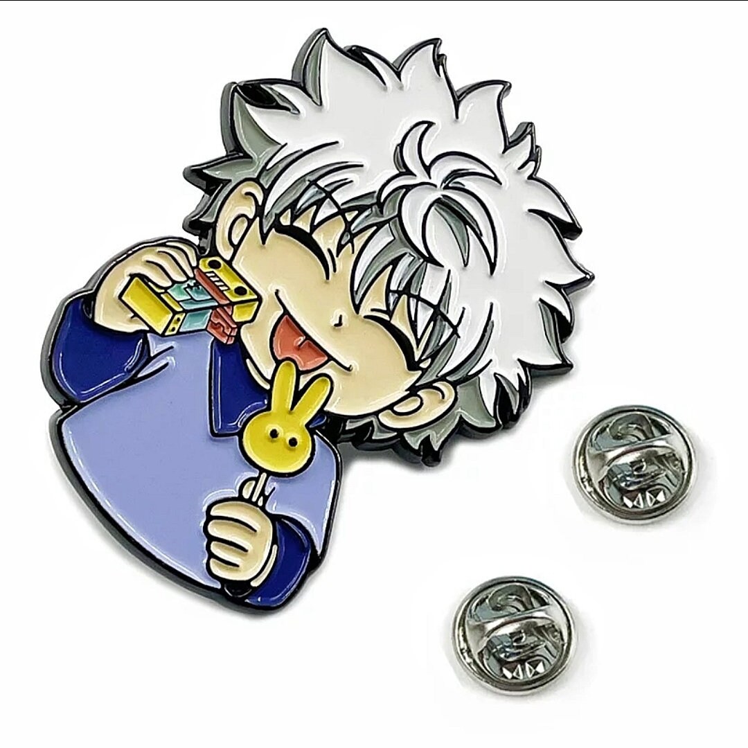 Killua Cute Pin Hxh Enamel Pin Killua Zoldyck Chibi Pin | Etsy