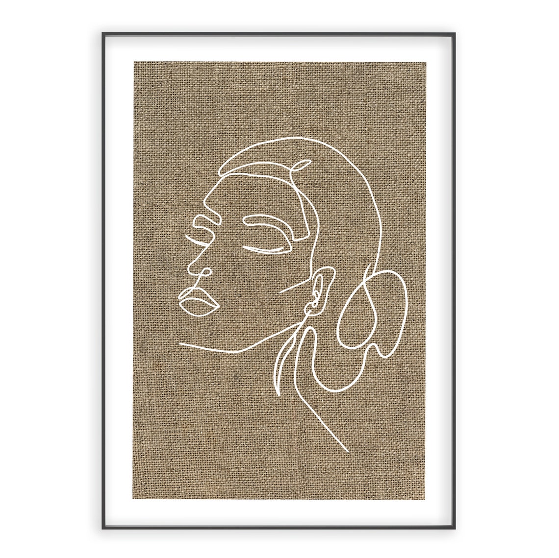 One Line Print, Minimalist Wall Decor, Female Print Poster, Body Line ...