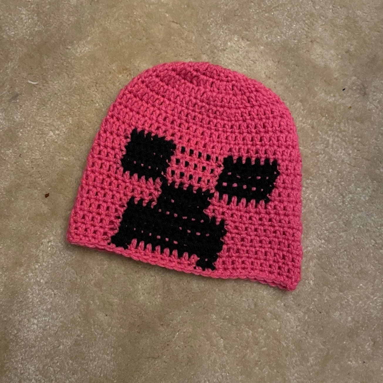 MADE TO ORDER Crochet Minecraft Creeper Hat for Adults and - Etsy