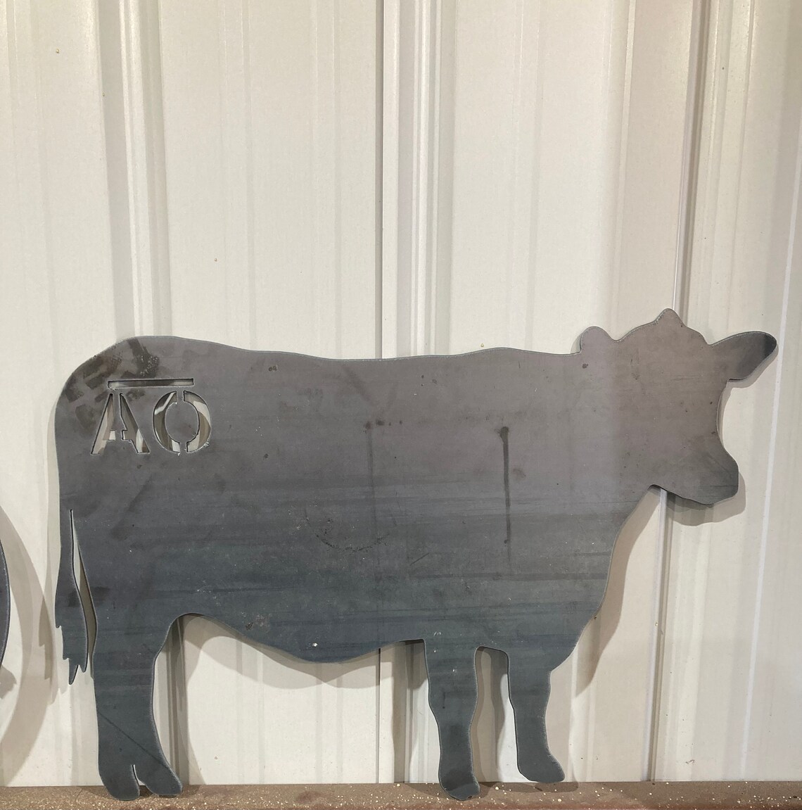 Custom Metal Cow - Etsy