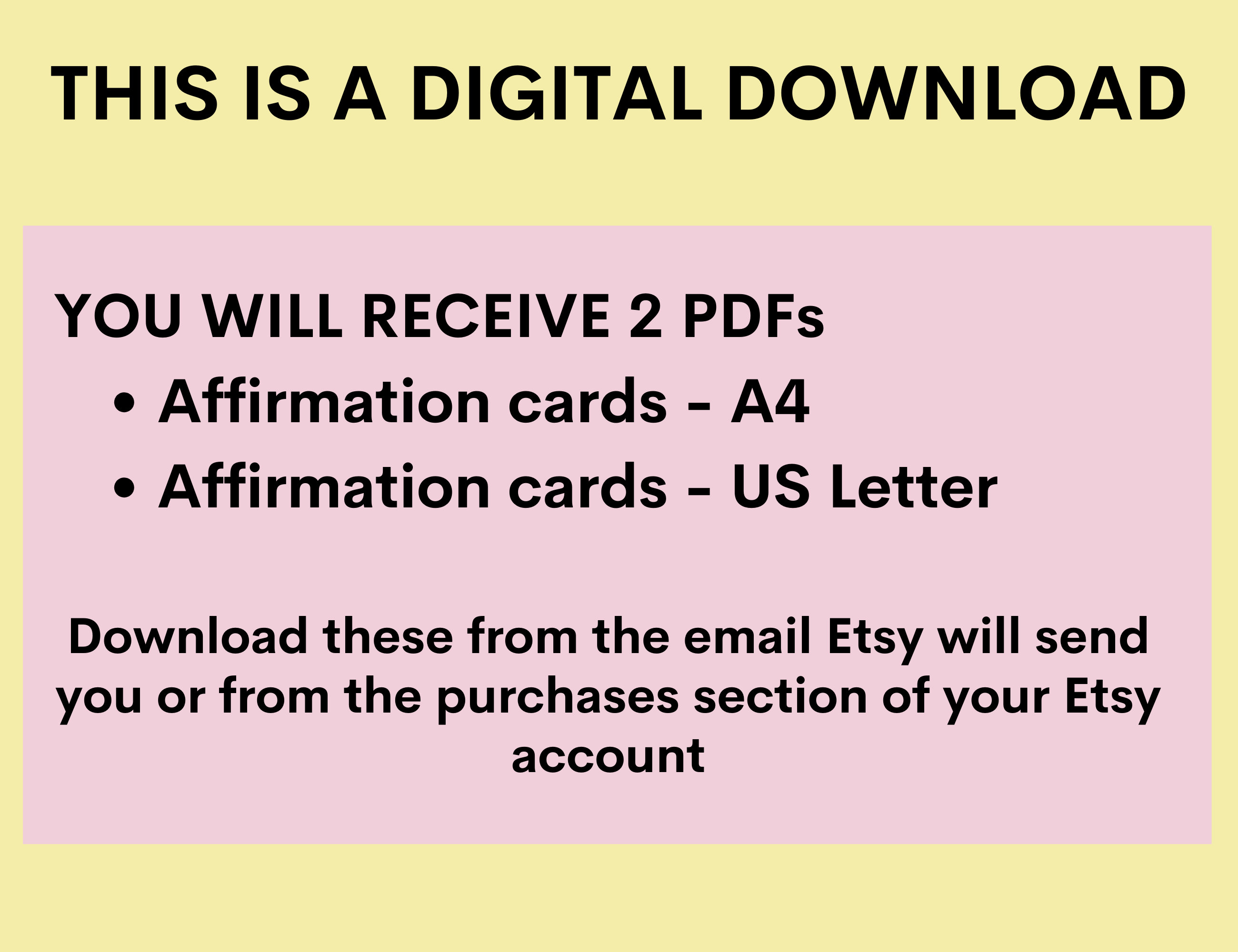 60 Printable Affirmation Cards Affirmation Cards for Women Boho Style ...