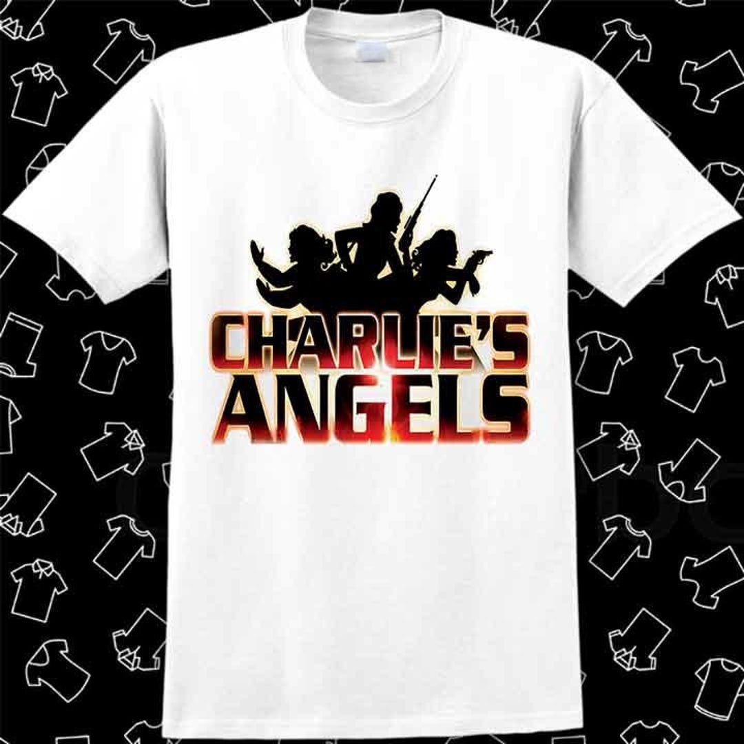 Charlie's Angels TV Show Movie T Shirt Meme Gift Gamer Best Seller Top ...