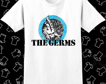 The Germs T Shirt B118 Punk Rock Retro Cool Top Tee - Etsy