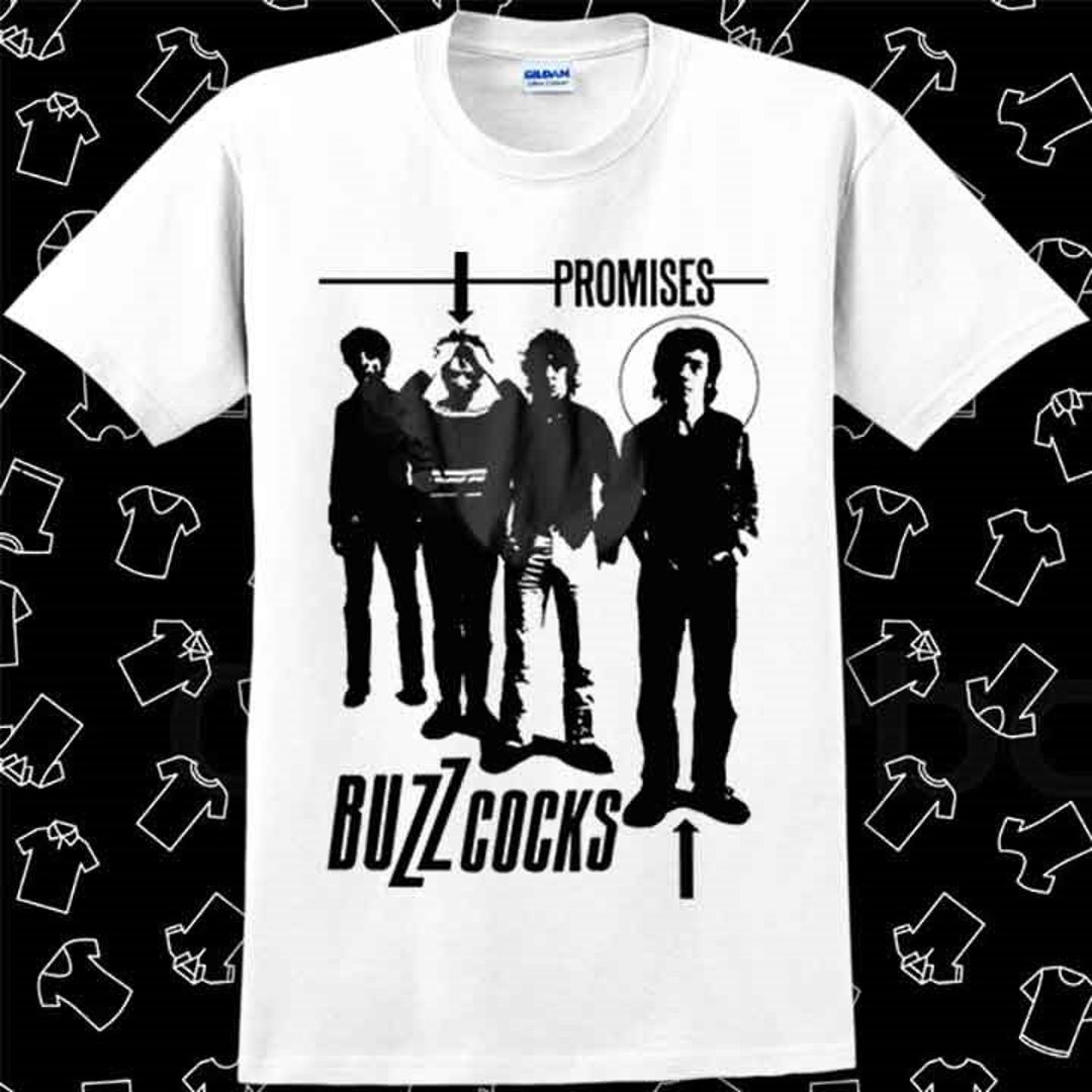 Buzzcocks Promises Music Band Live Poster T Shirt Meme Gift Funny ...
