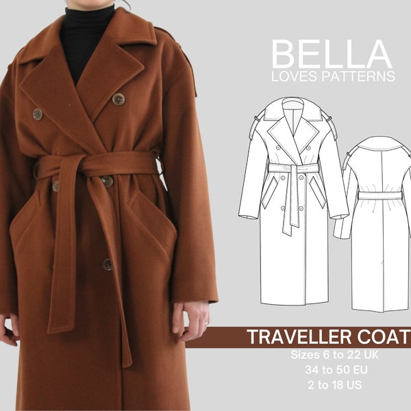 Coat Pattern - Etsy