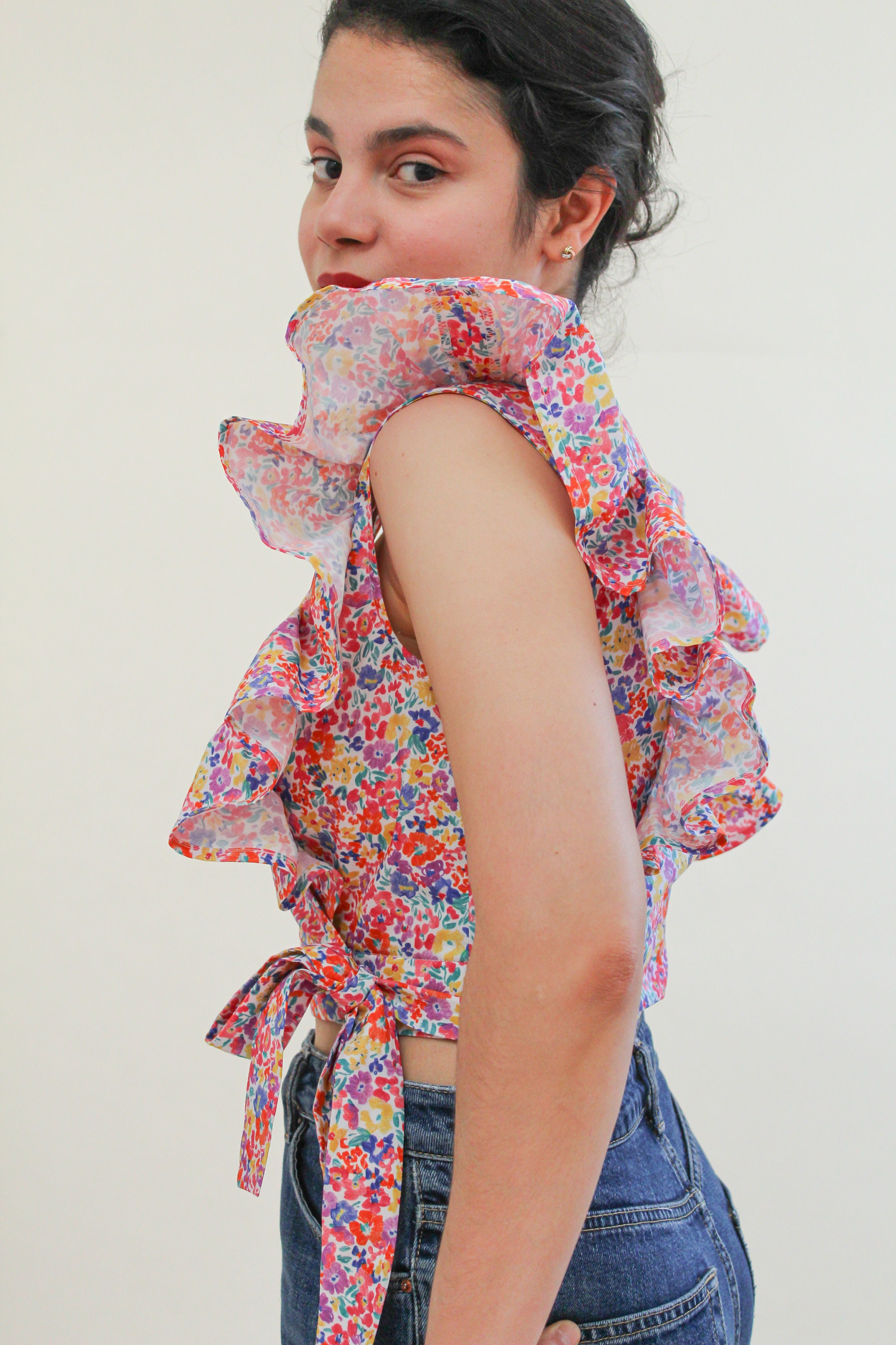 FLOR DRESS & Top Pdf Sewing Pattern Sizes 6 20 UK Multi - Etsy Canada