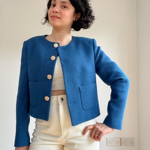 FREDDIE JACKET - Pdf Sewing Pattern - Tweed Jacket - Sizes 6 -22 UK ...