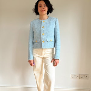 FREDDIE JACKET - Pdf Sewing Pattern - Tweed Jacket - Sizes 6 -22 UK ...