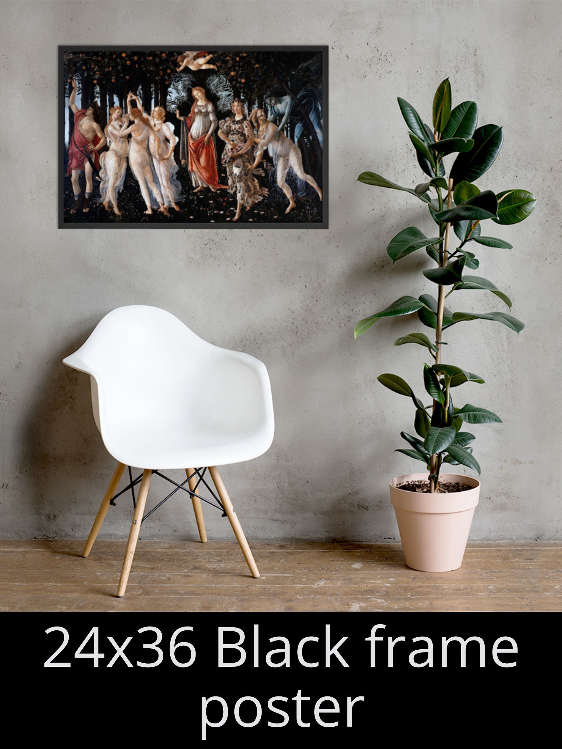 Primavera by Sandro Botticelli stretch Canvas, Posters and Framed ...