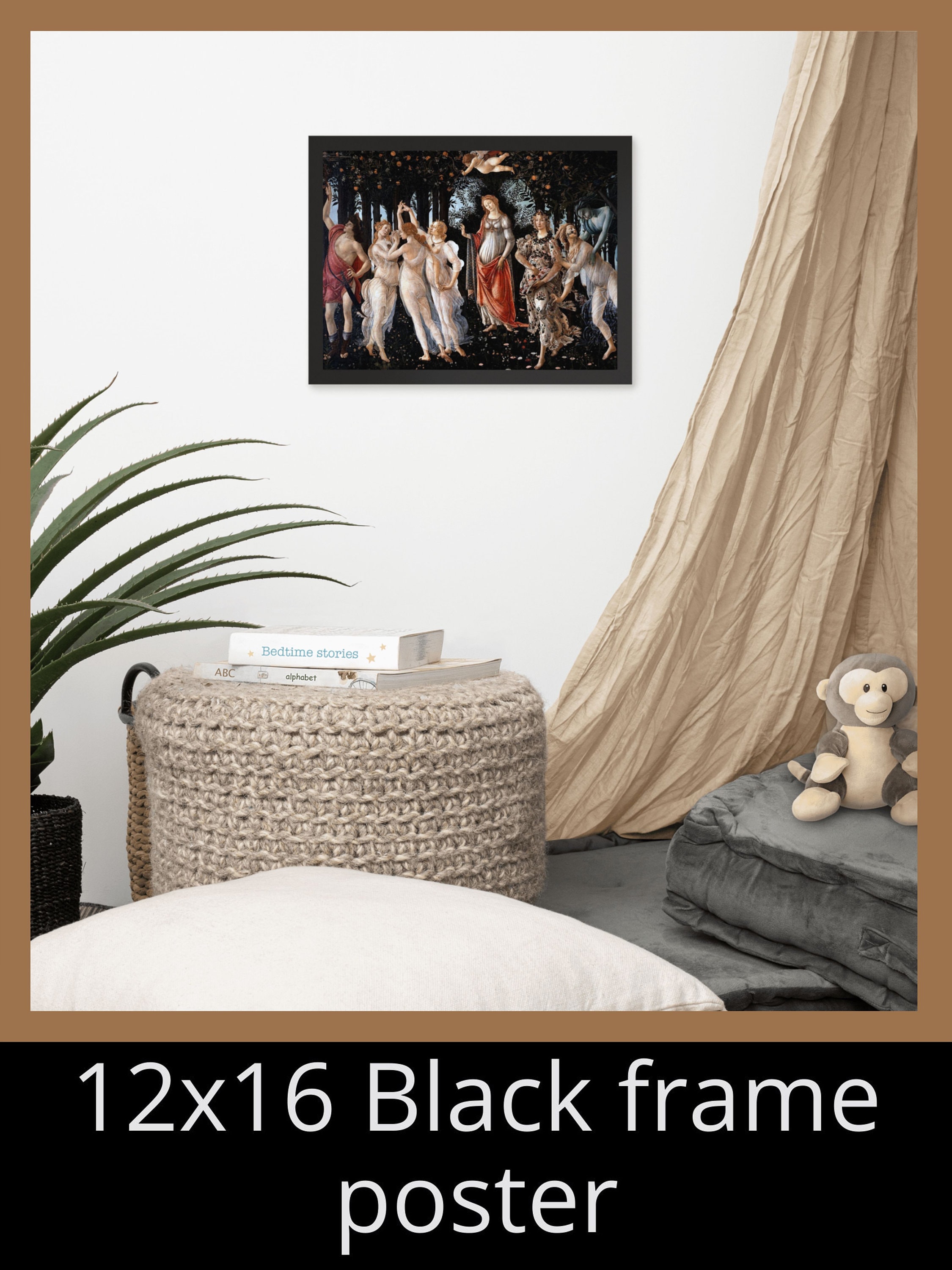 Primavera by Sandro Botticelli stretch Canvas, Posters and Framed ...