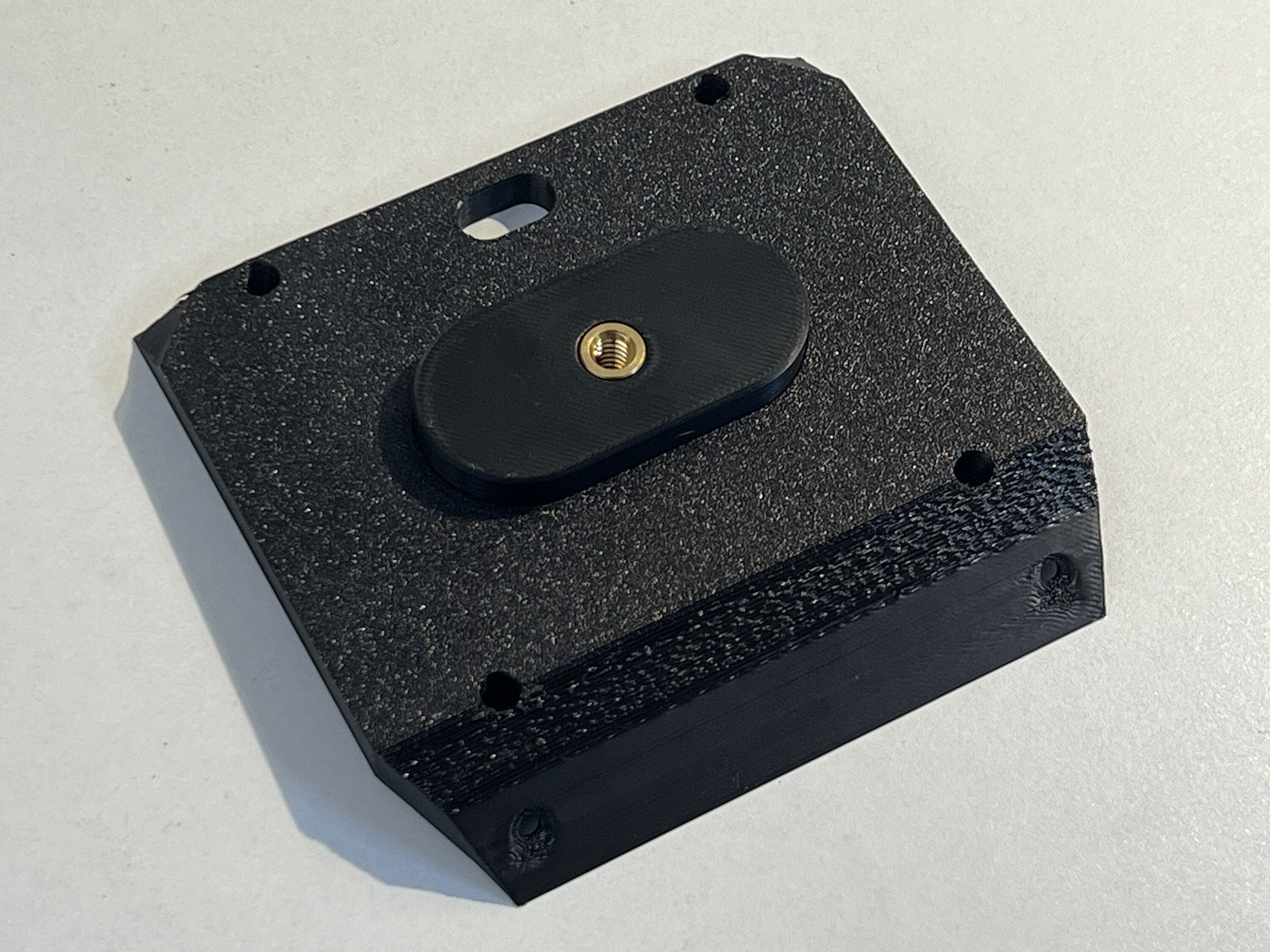 Loupedeck CT Mount Adapter and Jog Dial for VESA and 1-4/20 Tripod Arm ...