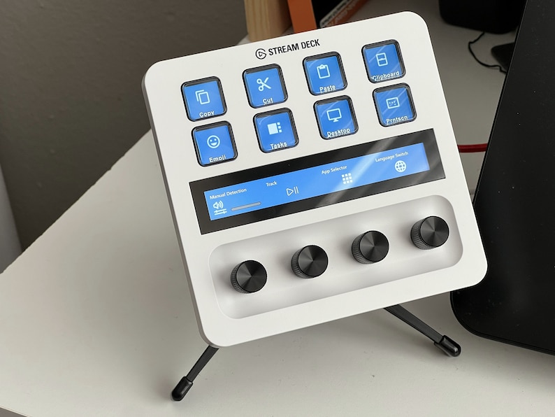 Stream Deck Plus Mount Adapter for VESA and 1/4-20 Tripod Boom Arm - Etsy