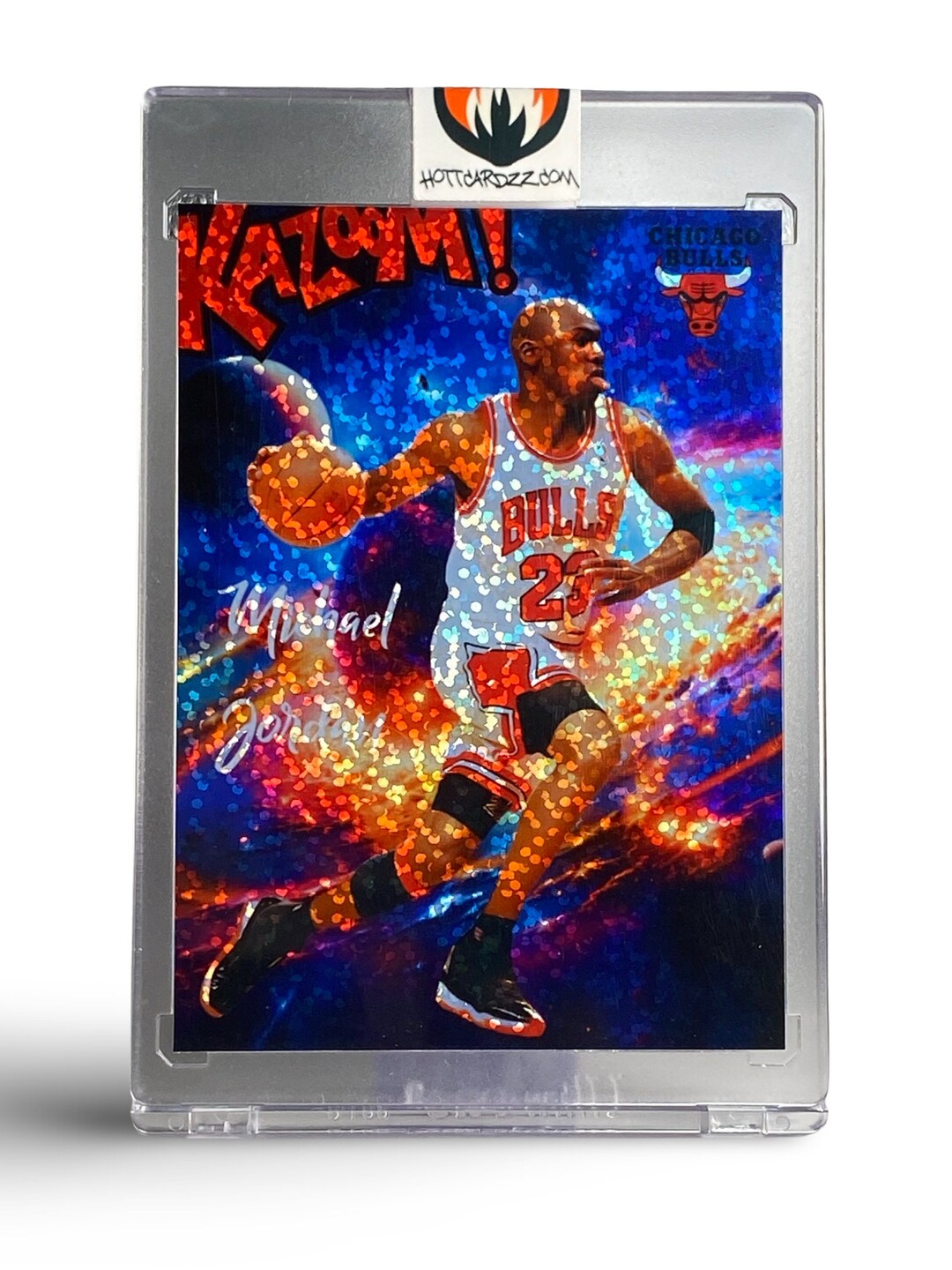 Michael Jordan Kazoom Astro Sparkle Refractor Made by Hottcardzz - Etsy