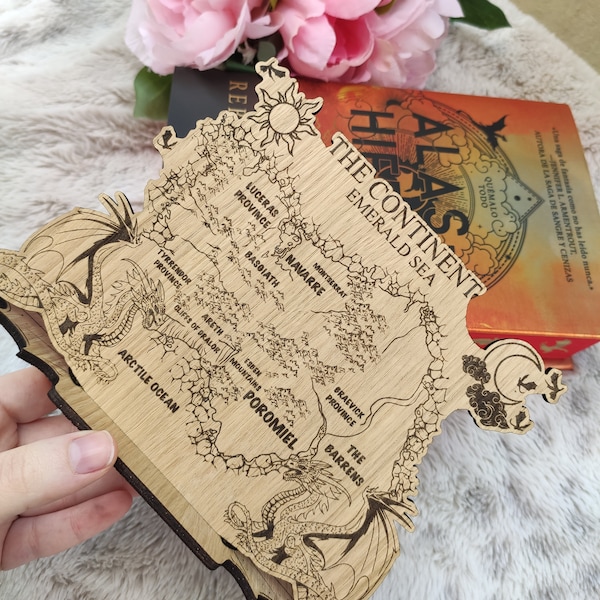 Fourth Wing Map - Etsy