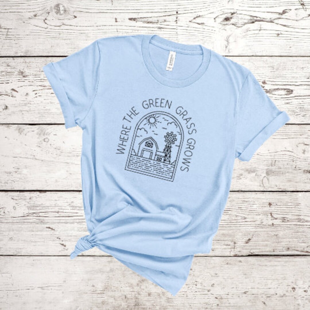 Where the Green Grass Grows - Small Town Svg, Pdf, and Png Design ...