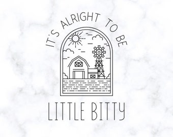 Little Bitty Svg - Etsy
