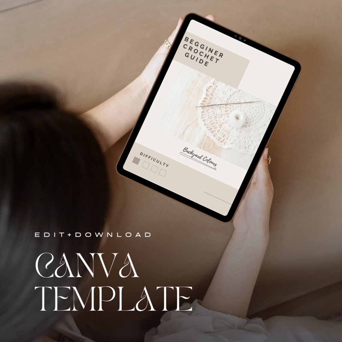 Neutral Template, Crochet Pattern Template, Knit Pattern Template ...